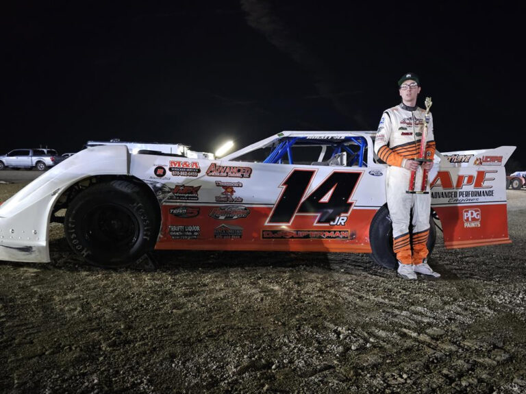 MICHAEL KING JR. SCORES FIRST VICTORY OF 2024 AT BIG O SPEEDWAY ...